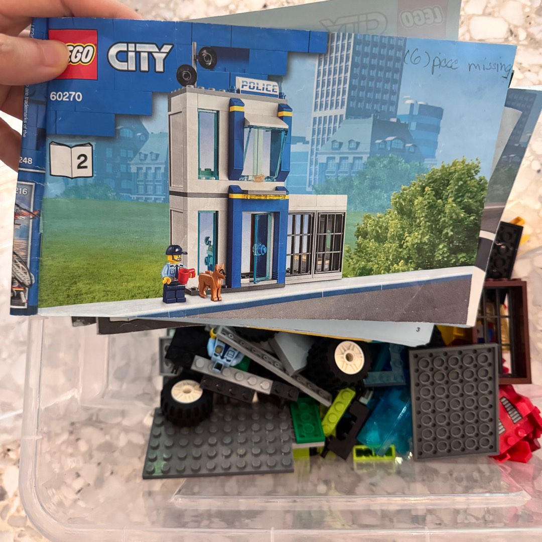 LEGO City Police Station 60270 - Used, Hobbies & Toys, Toys & Games on ...