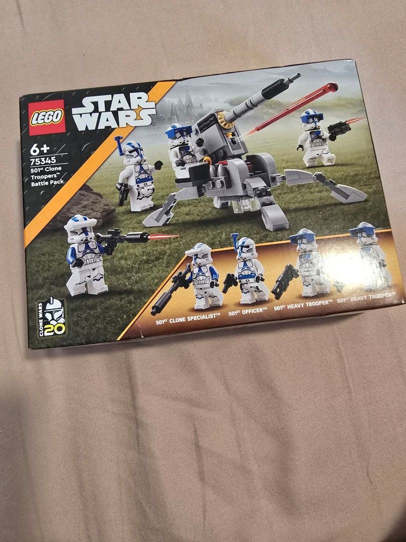 LEGO Star Wars 501st Clone Troopers Battle Pack 75345, Hobbies & Toys ...