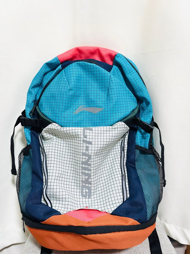 Li-Ning Backpack - Multi-Color, Men's Fashion, Bags, Backpacks on Carousell