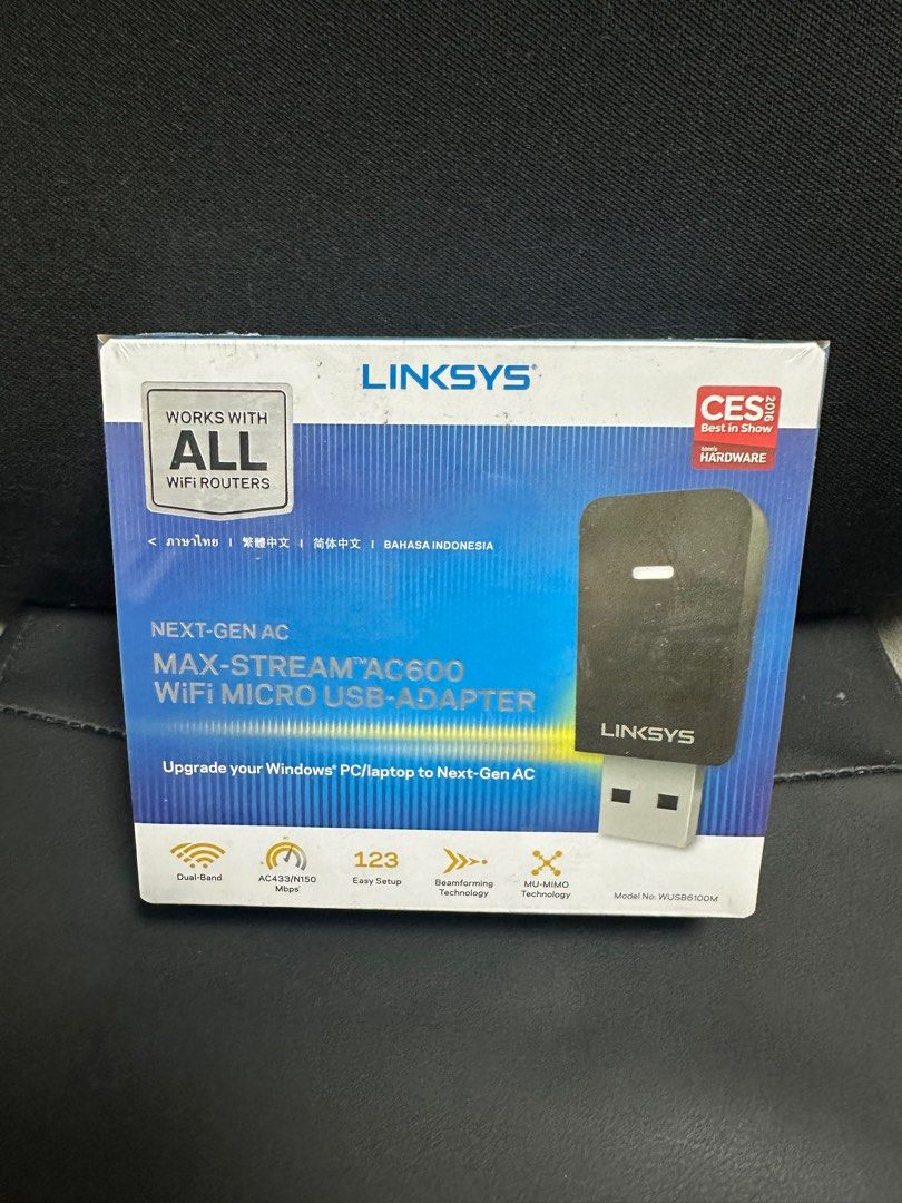 Linksys AC600 wifi receiver, 電腦＆科技, 電腦周邊及配件, Wifi及上網相關產品 - Carousell