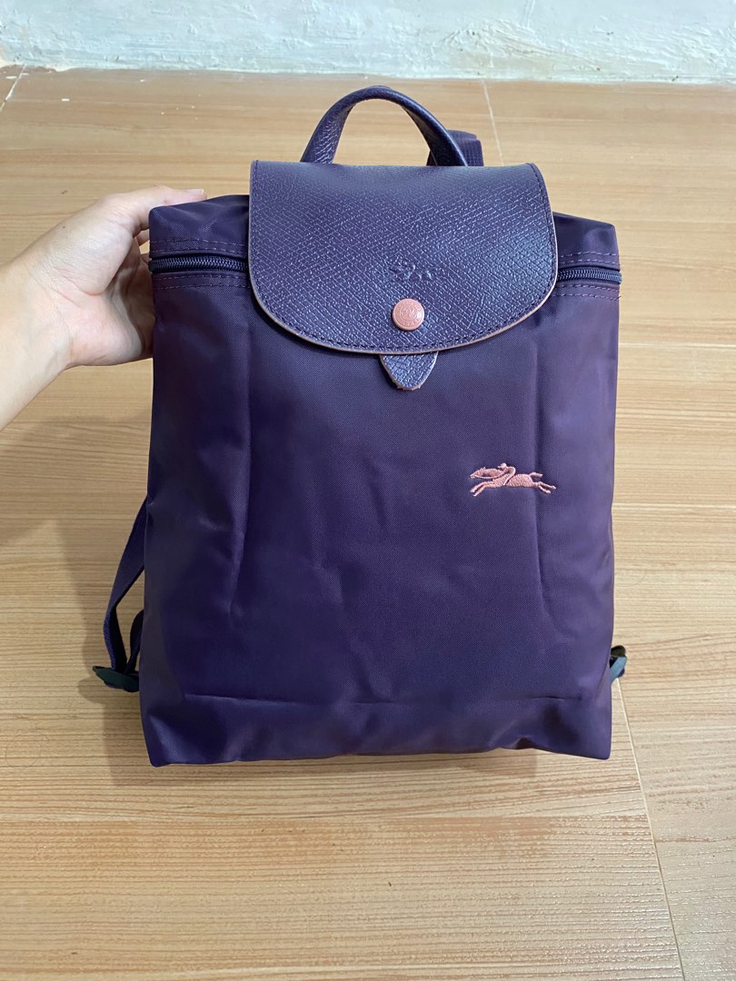Longchamp Backpack, Fesyen Wanita, Tas & Dompet di Carousell