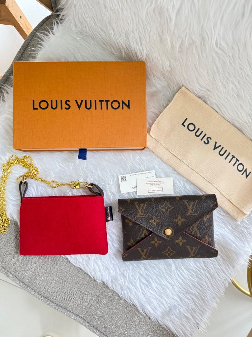 LV kirigami medium pouch, Luxury, Bags & Wallets on Carousell