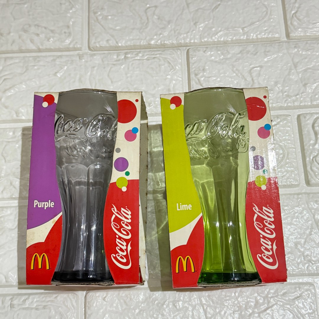 Mcdo coca cola luminarc mug new (dirty from storage) original official ...
