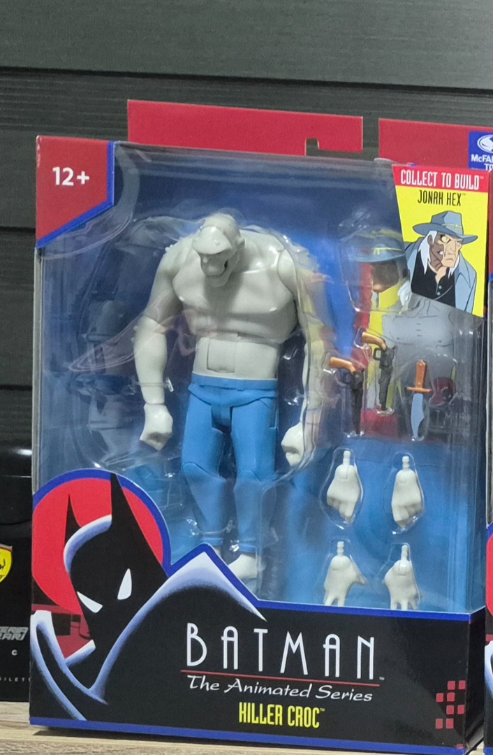 Mcfarlane Toys BTAS Killer Croc -Jonah Hex BAF, Hobbies & Toys, Toys ...