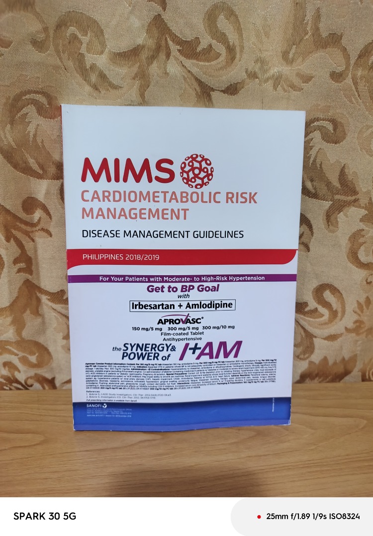 MIMS Cardiometabolic Risk Management Disease Management Guidelines 2018 ...