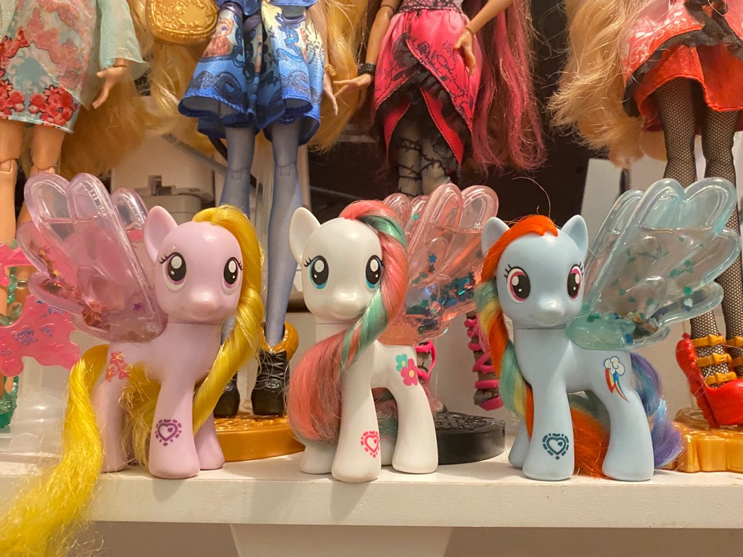 MLP my little pony brushables Water cuties, Hobbies & Toys, Toys ...
