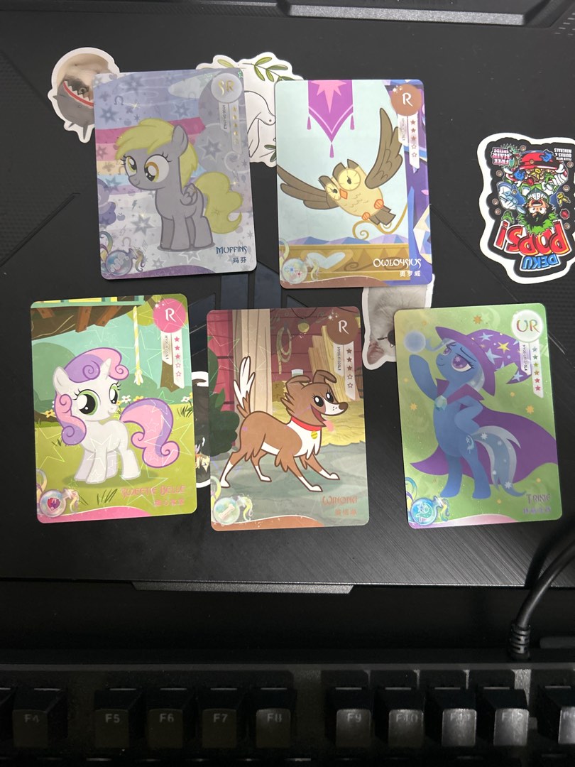 My Little Pony Trading Cards - Rare & OR Cards, Hobbies & Toys, Toys ...