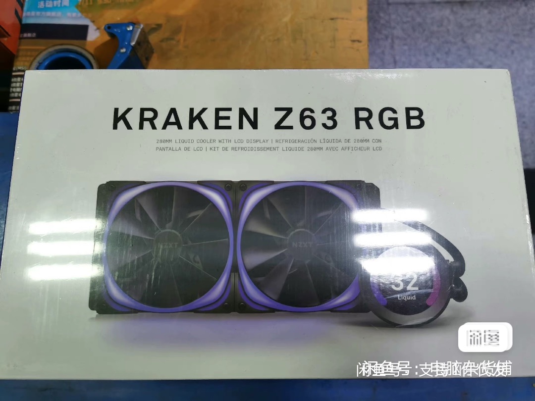 NZXT Kraken Z63 RGB (White) LCD screen- pickup only, Computers & Tech ...