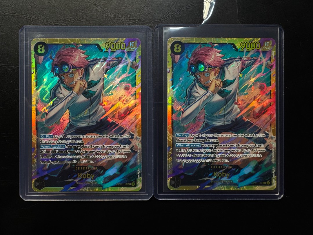 OP11 Koby SEC English | OP TCG, Hobbies & Toys, Toys & Games on Carousell