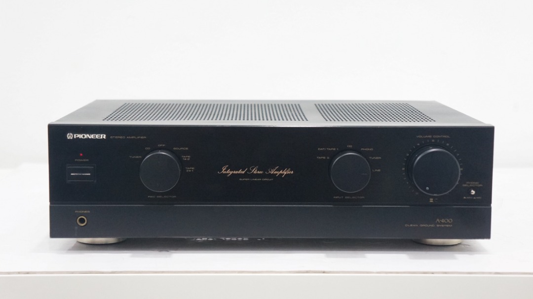 Pioneer A-400 Classic Integrated Stereo Amplifier (legend), Audio ...
