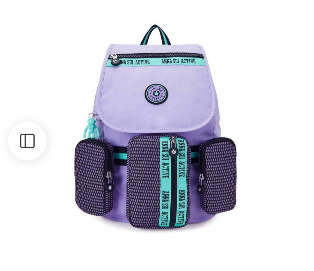 Pocket City Pack Anna Sui Lilac, Women's Fashion, Bags & Wallets ...