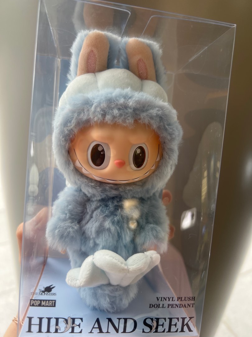 POP MART Hide and Seek Vinyl Plush Doll Pendant, Hobbies & Toys, Toys ...