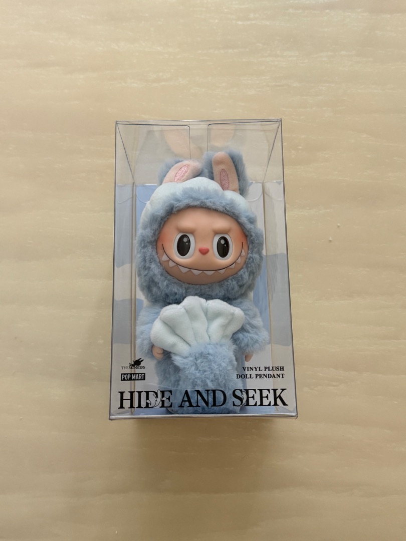 POP MART Merbubu Hide and Seek Vinyl Plush Doll Pendant, Hobbies & Toys ...