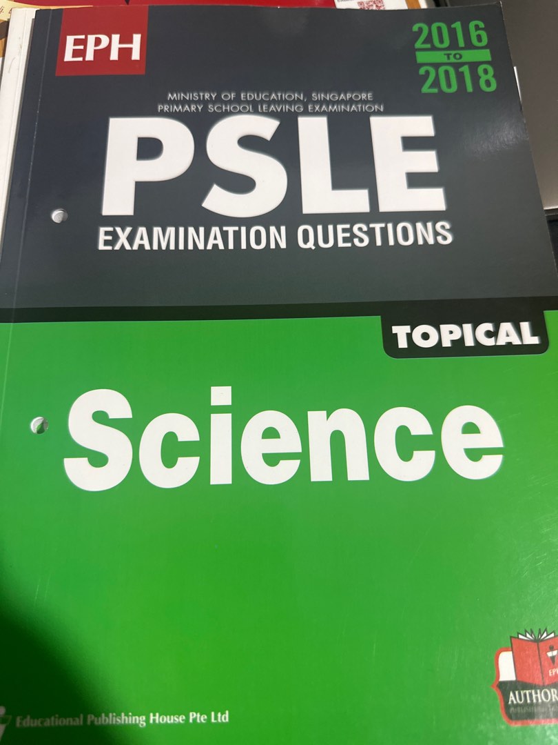PSLE Science Topical Examination Questions 2016-2018, Hobbies & Toys ...