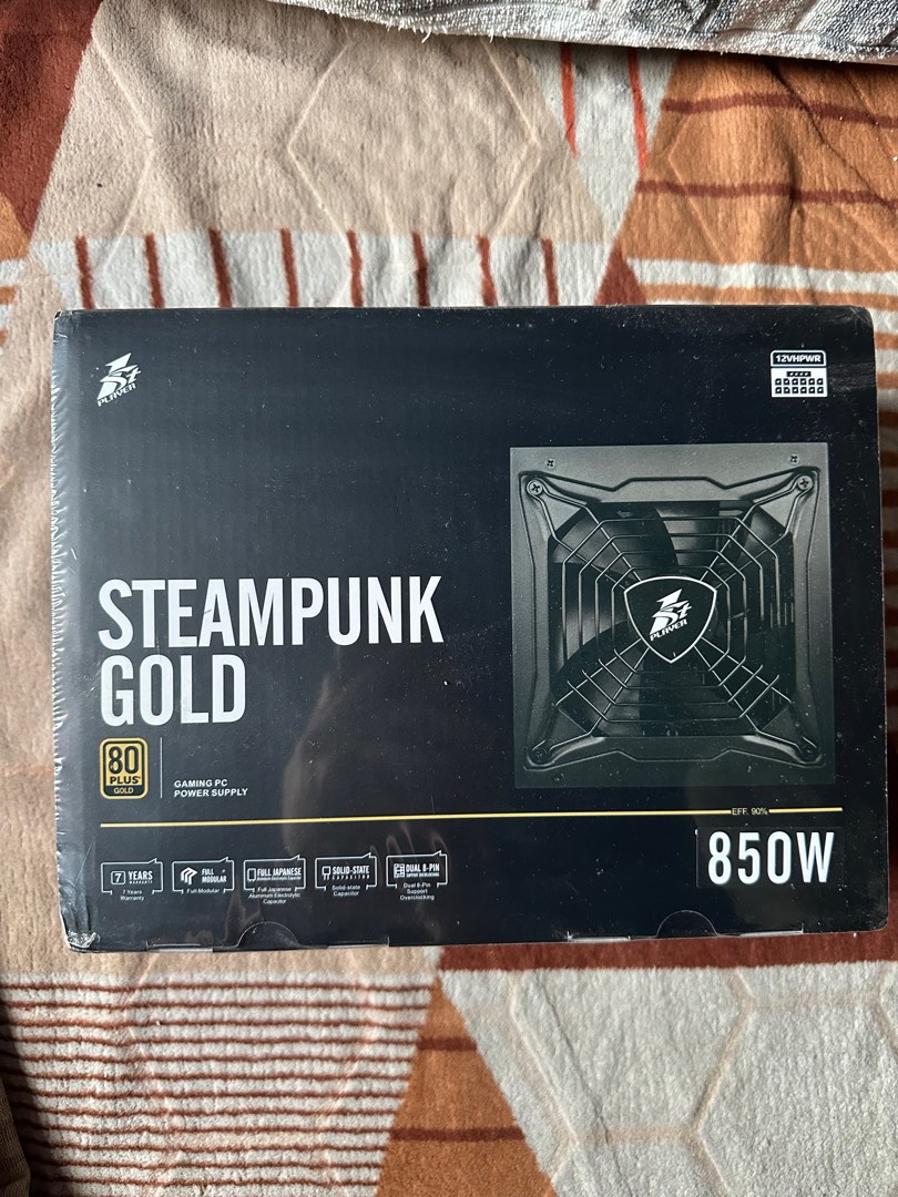 PSU steampunk gold 850w, Computers & Tech, Parts & Accessories ...