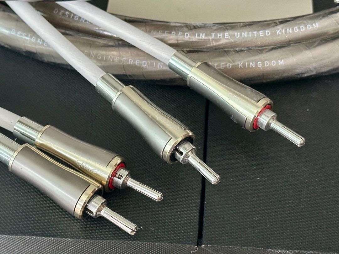 QED Supremus Loudspeaker Cables 3M, Audio, Other Audio Equipment on ...