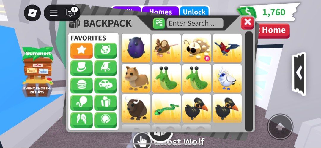 ROBLOX ADOPT ME PETS FOR SALE!!, Hobbies & Toys, Toys & Games on Carousell