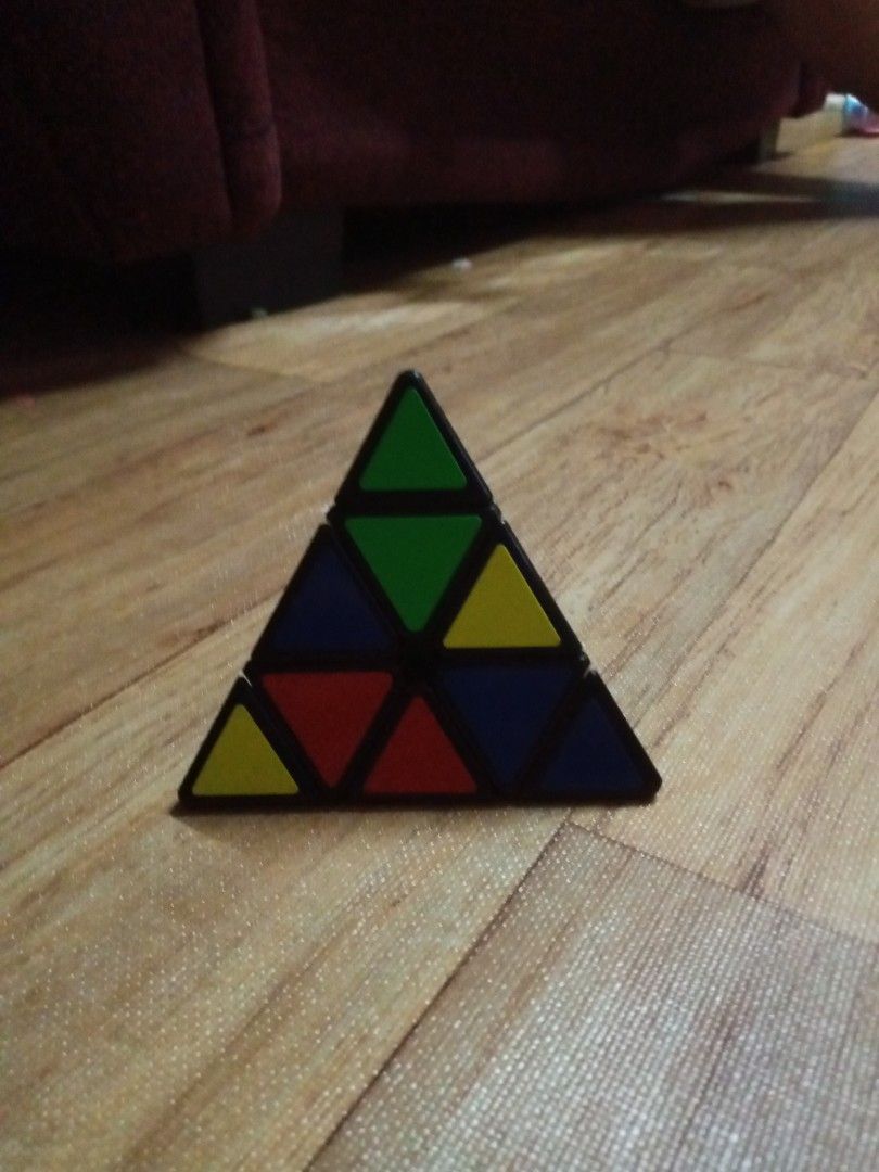 Rubik Cube Triangle, Hobbies & Toys, Toys & Games on Carousell