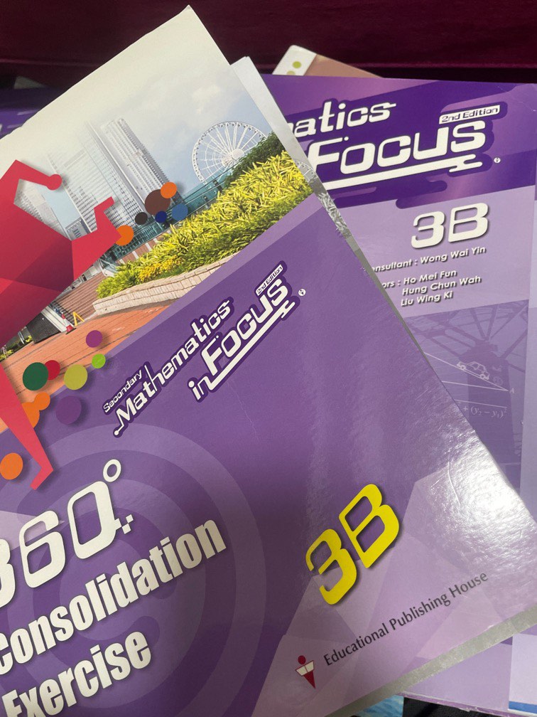 Secondary Mathematics in Focus Book 3B (Chapter Binding) (2nd Ed _2022 ...