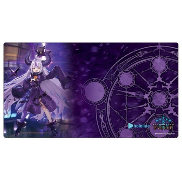 Shadowverse Evolve x Hololive Laplus Darkness Playmat and Deck Box ...