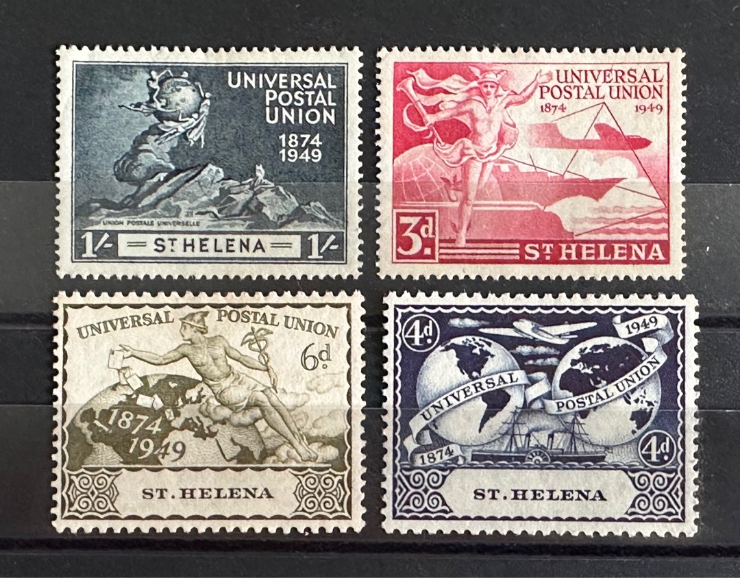 St. Helena Universal Postal Union Stamps (1949) #zb, Hobbies & Toys ...