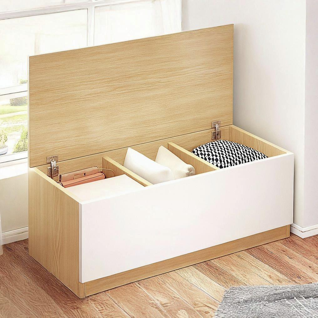 Storage Bench With Lid | Bedroom Storage Box | Bed End Storage Bench ...