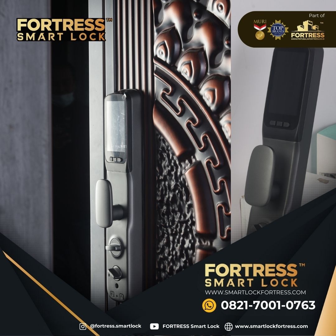 TERBARU..!! WA 0821 7001 0763 (FORTRESS) Smartlock Pintu Di Sorong, Perabotan Rumah di Carousell