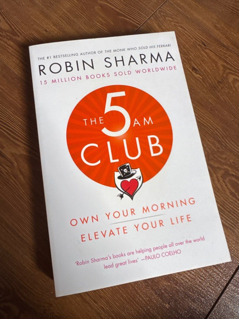 The 5 AM Club by Robin Sharma, Hobbies & Toys, Books & Magazines ...