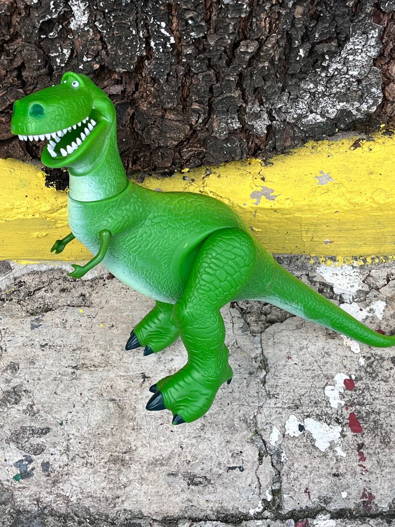 Toy Story Movie Size Rex Vinyl [ Thinkway Toys ], Hobbies & Toys, Toys ...