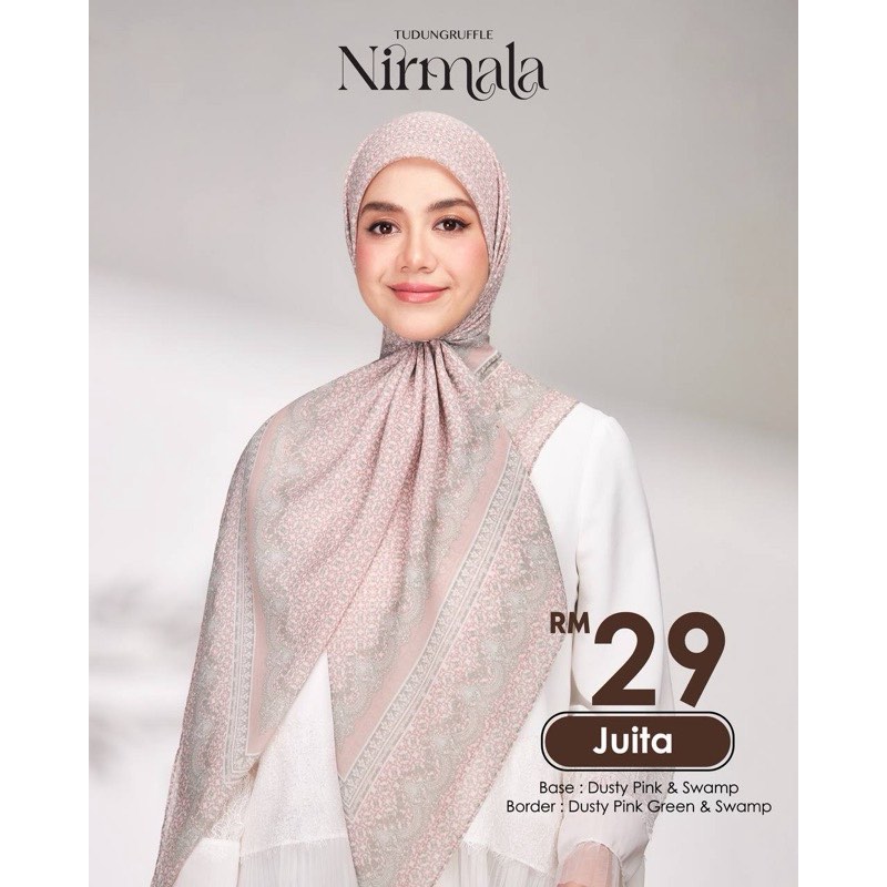 Tudung Ruffle, Women's Fashion, Muslimah Fashion, Hijabs on Carousell