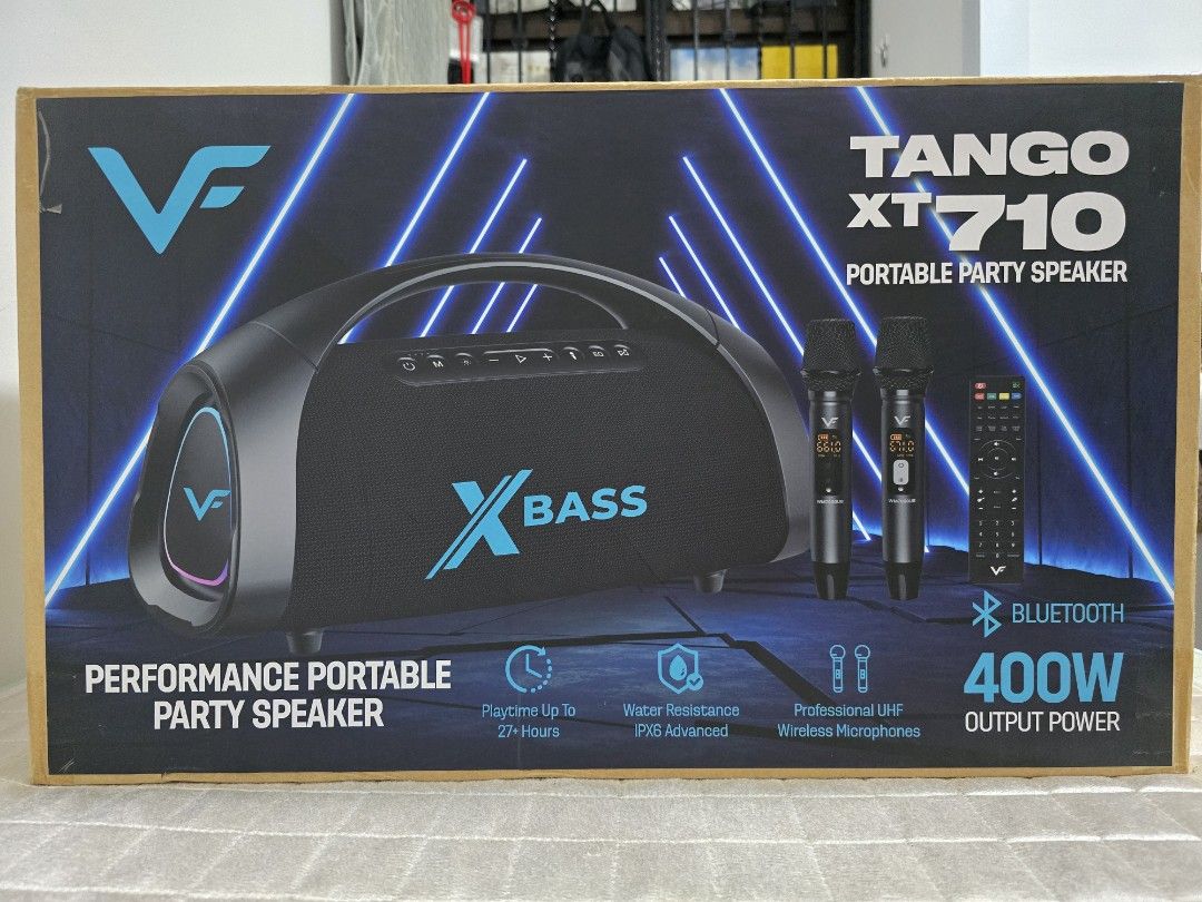 VF Tango XT710 Portable Party Speaker, Audio, Soundbars, Speakers & Amplifiers on Carousell
