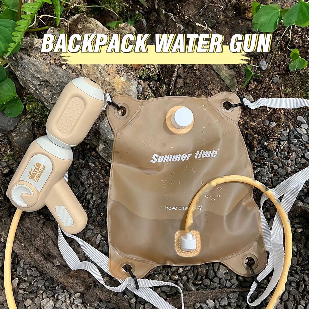 Water Gun with Backpack Kids Toy Long Shot Water Blaster Large Capacity ...
