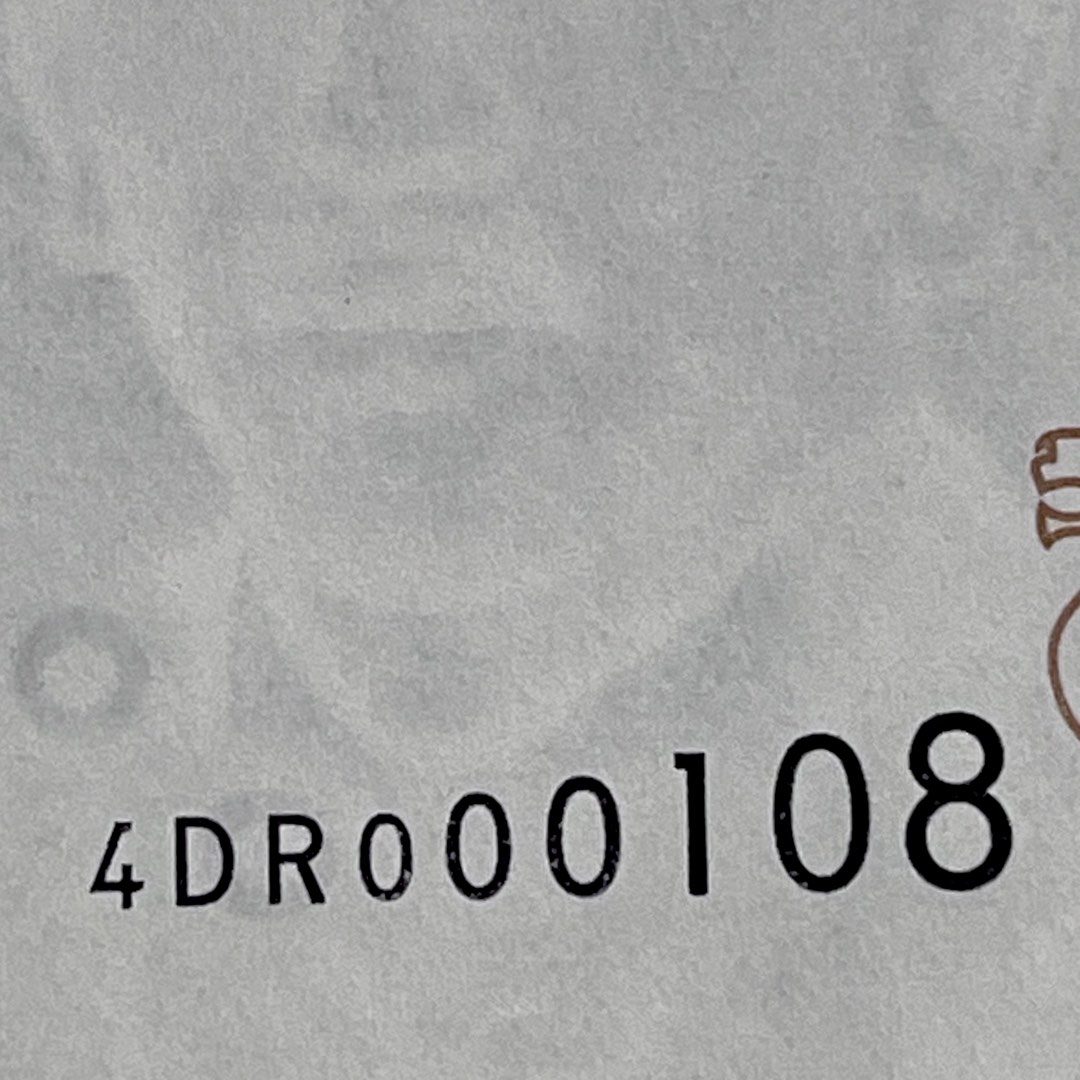 000108 $100 Fancy Low Serial Number, Hobbies & Toys, Memorabilia ...