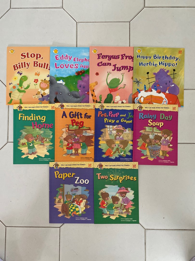 10 X (bundle of 10) Kid’s Books as shown ( N to K1/2) CC, Hobbies ...