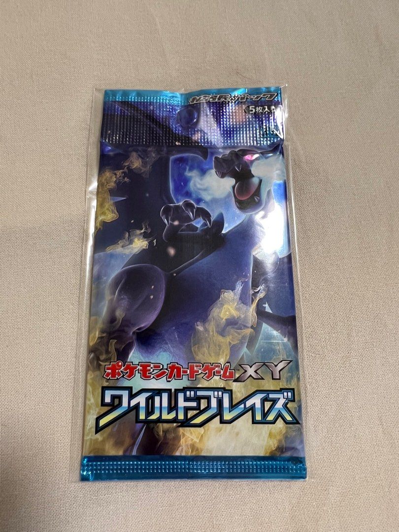 2014 Pokemon XY Wild Blaze Booster Pack Factory Sealed Pristine ...