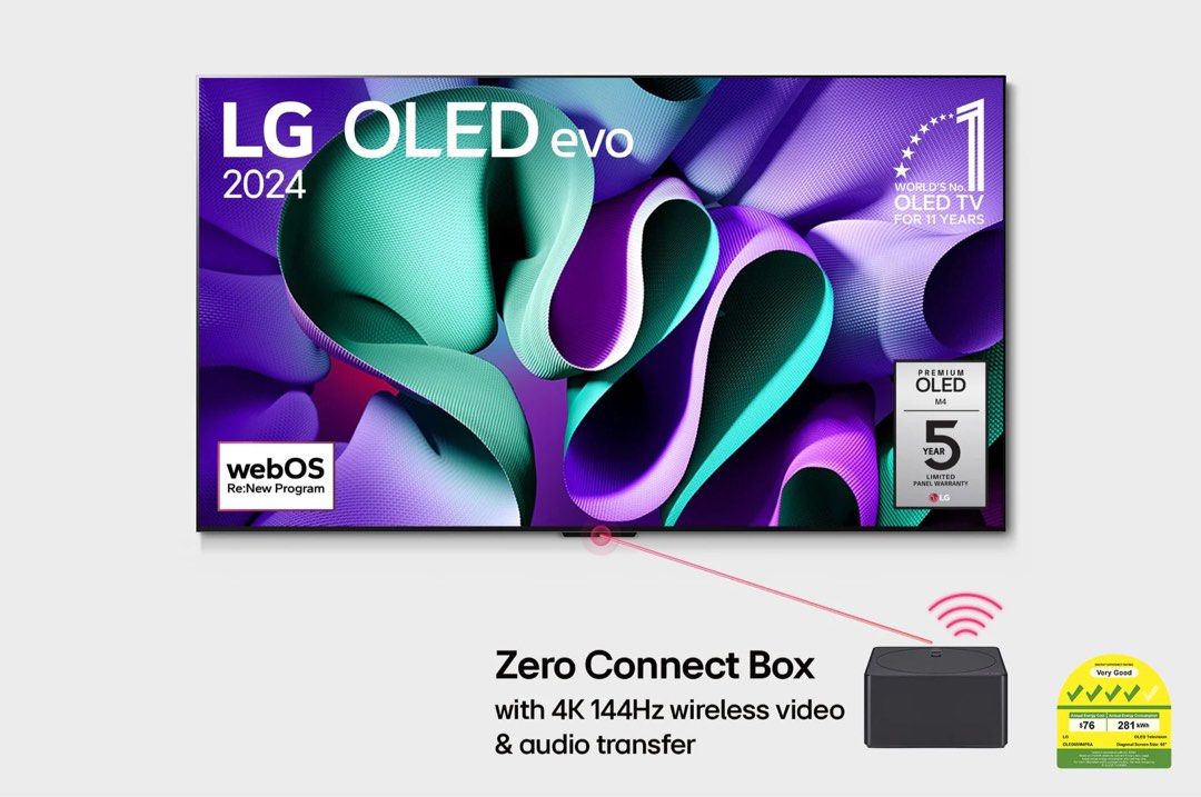83m4 LG 2024 Oled Evo 4K AI Smart tv (Flagship/Premium Model) - Display ...