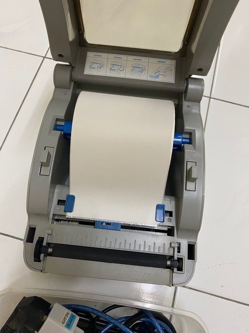A6 Thermal Printer Waybill Barcode Shipping Label Consignment Note ...