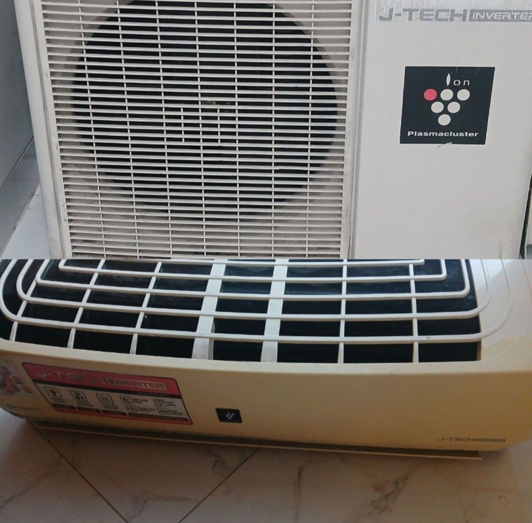 AC Merk Sharp 1.5pk Jenis Inverter Jtech Low Watt, Elektronik, Lainnya ...