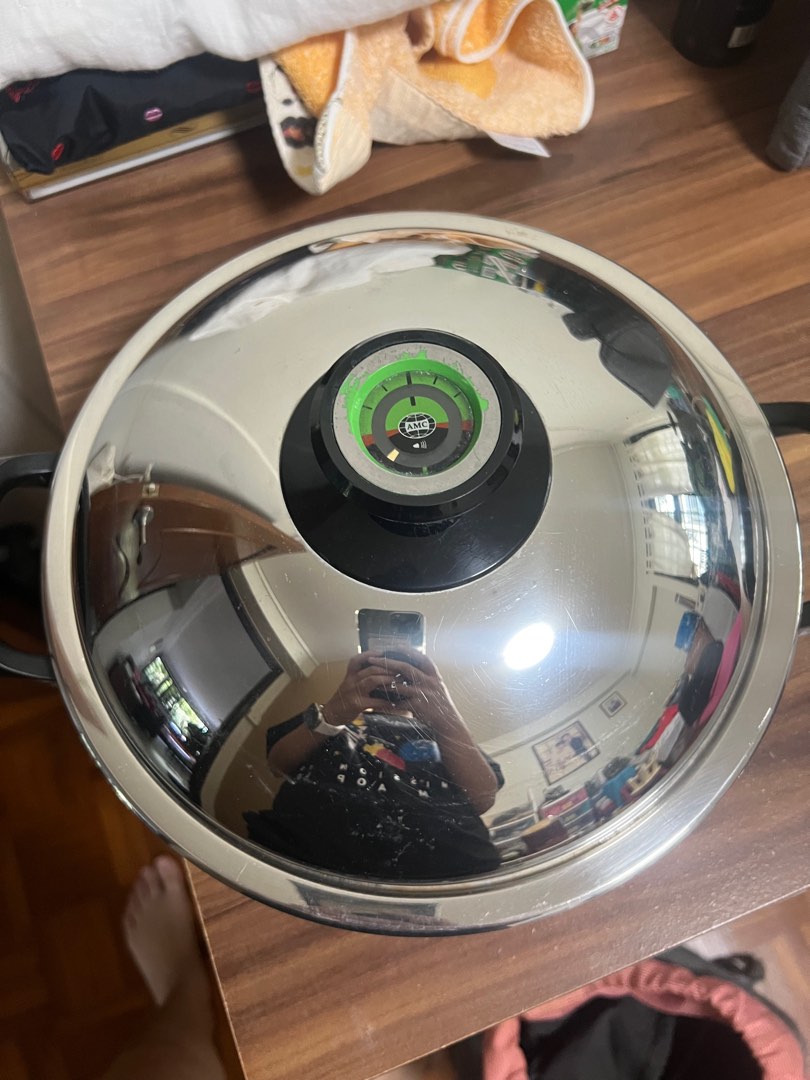 AMC Stainless Steel Pot with Lid 3.5l, Furniture & Home Living ...