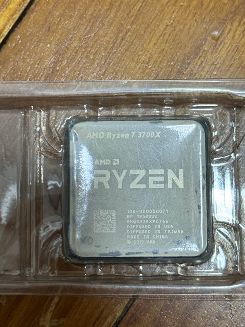 AMD Ryzen 7 3700X CPU, Computers & Tech, Parts & Accessories, Computer ...
