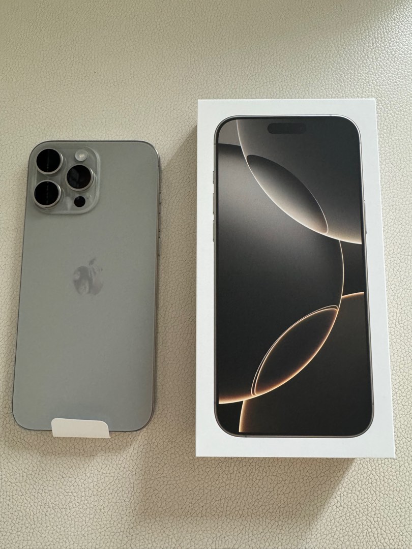 iPhone 16 Pro Max Grey 256GB, Mobile Phones & Gadgets, Mobile Phones ...
