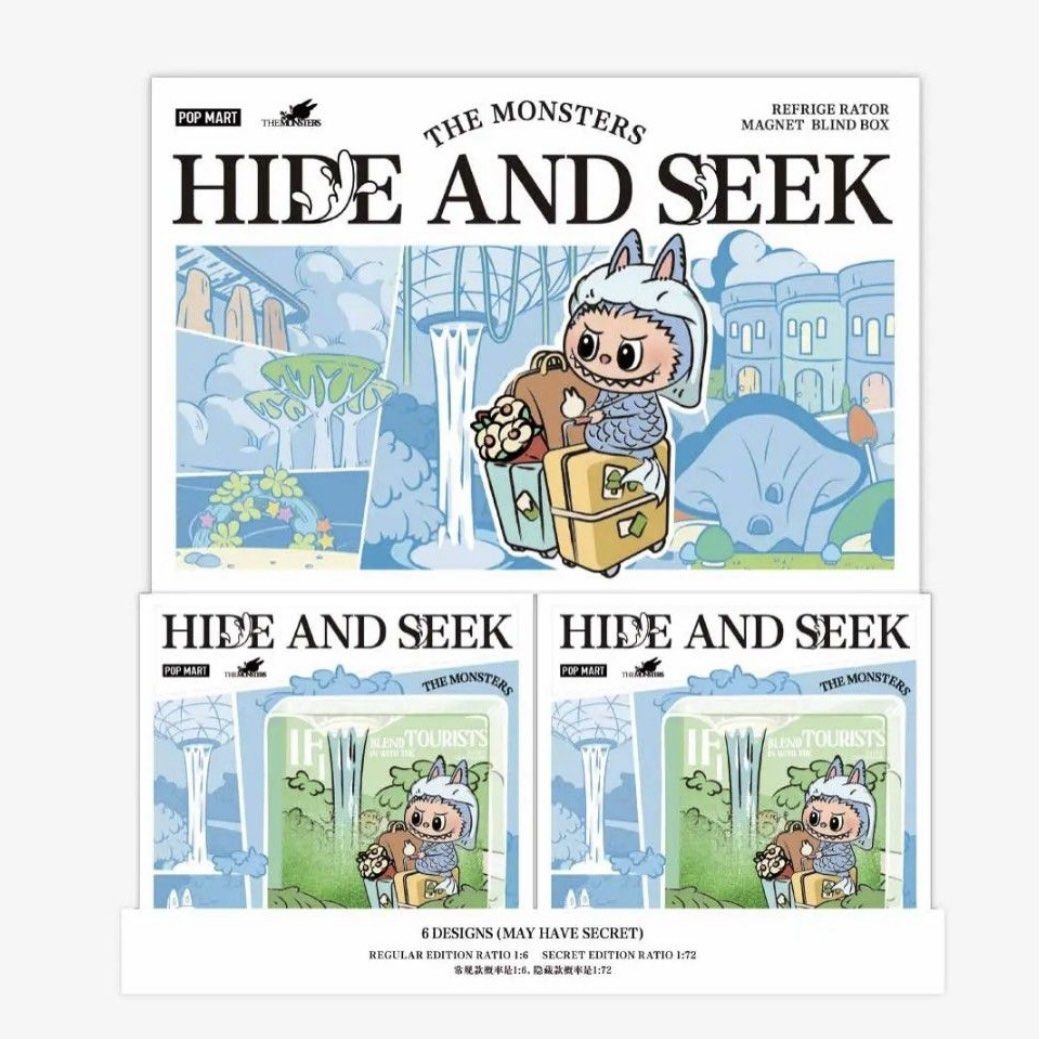 [SG Exclusive - Full Set] Authentic LABUBU HIDE AND SEEK IN SINGAPORE ...
