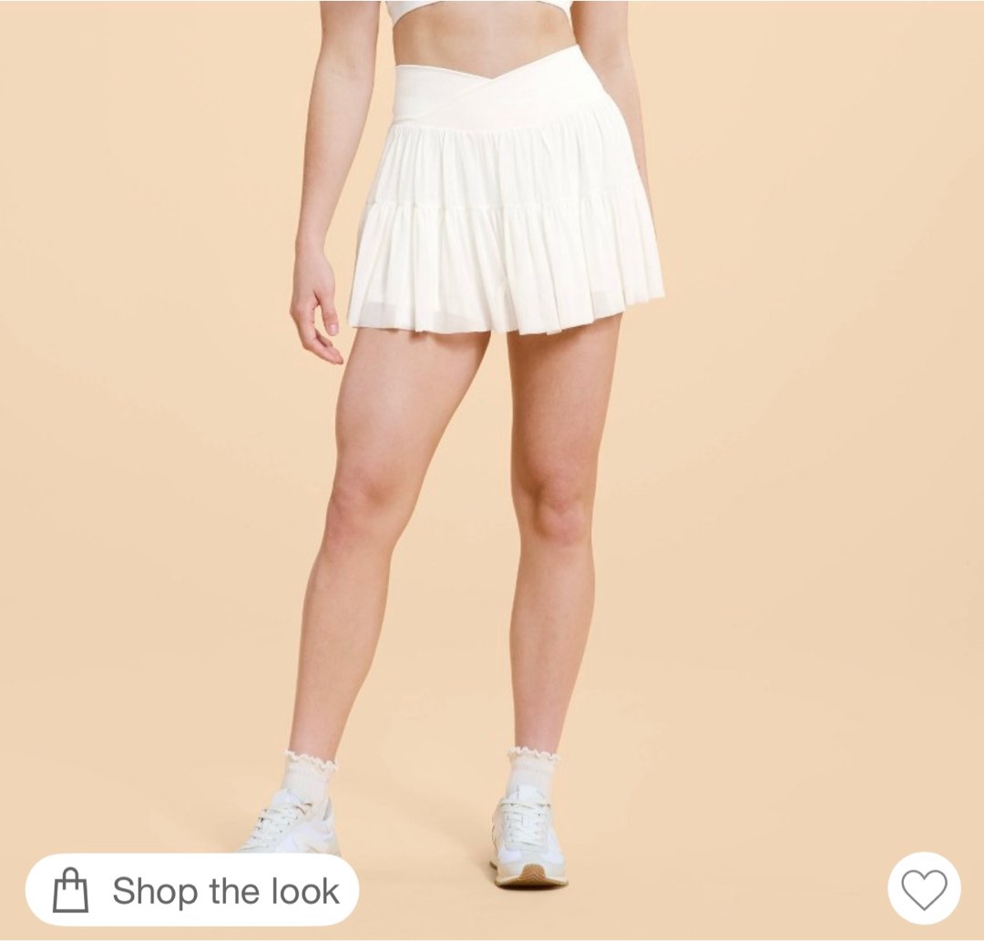 Blogilates ballerina skort, Women's Fashion, Activewear on Carousell