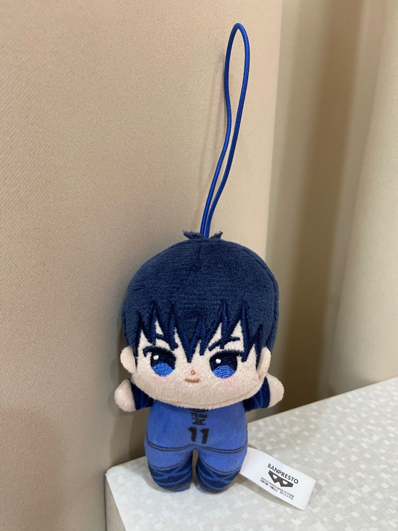 Blue Lock Isagi Yoichi Plush Strap, Hobbies & Toys, Toys & Games on ...