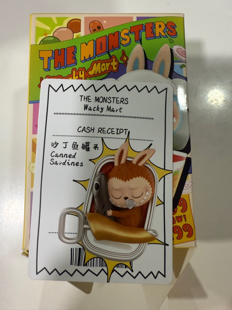BNIF WTS/WTT Canned Sardines The Monsters Wacky Mart, Hobbies & Toys ...