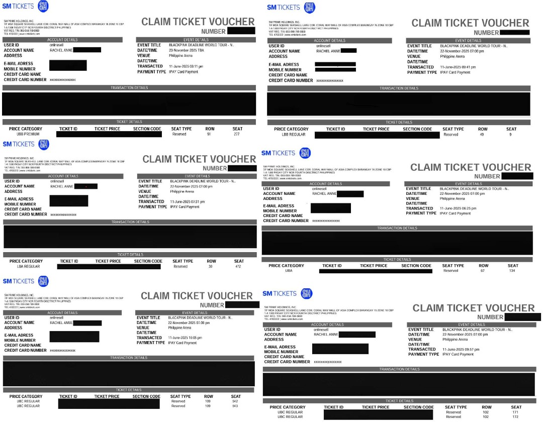 BP Ticket LBB UBB UBC LBA, Everything Else, Others on Carousell