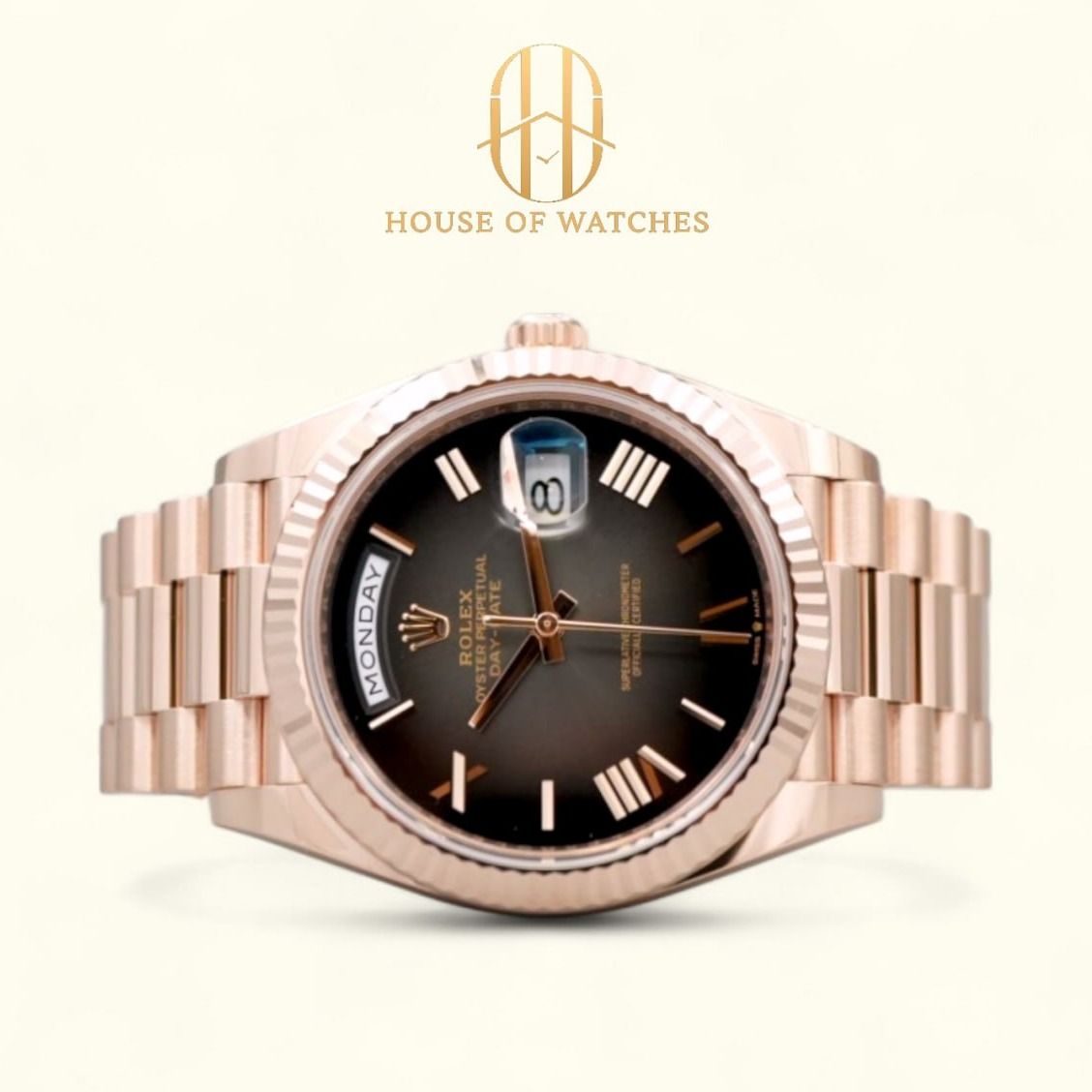 Brand New July 2025 Rolex Day-Date 40 Slate Ombre President 228235 ...