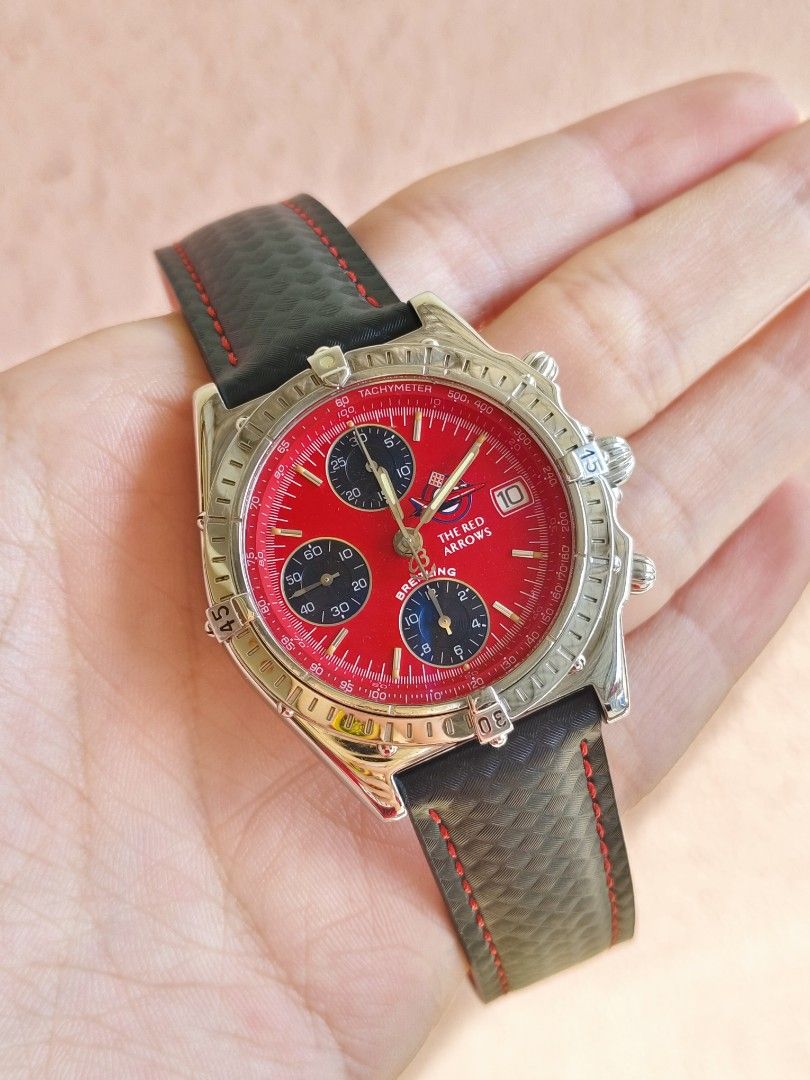 Breitling Red Arrow Limited Edition 39mm Men Like New Highly ...