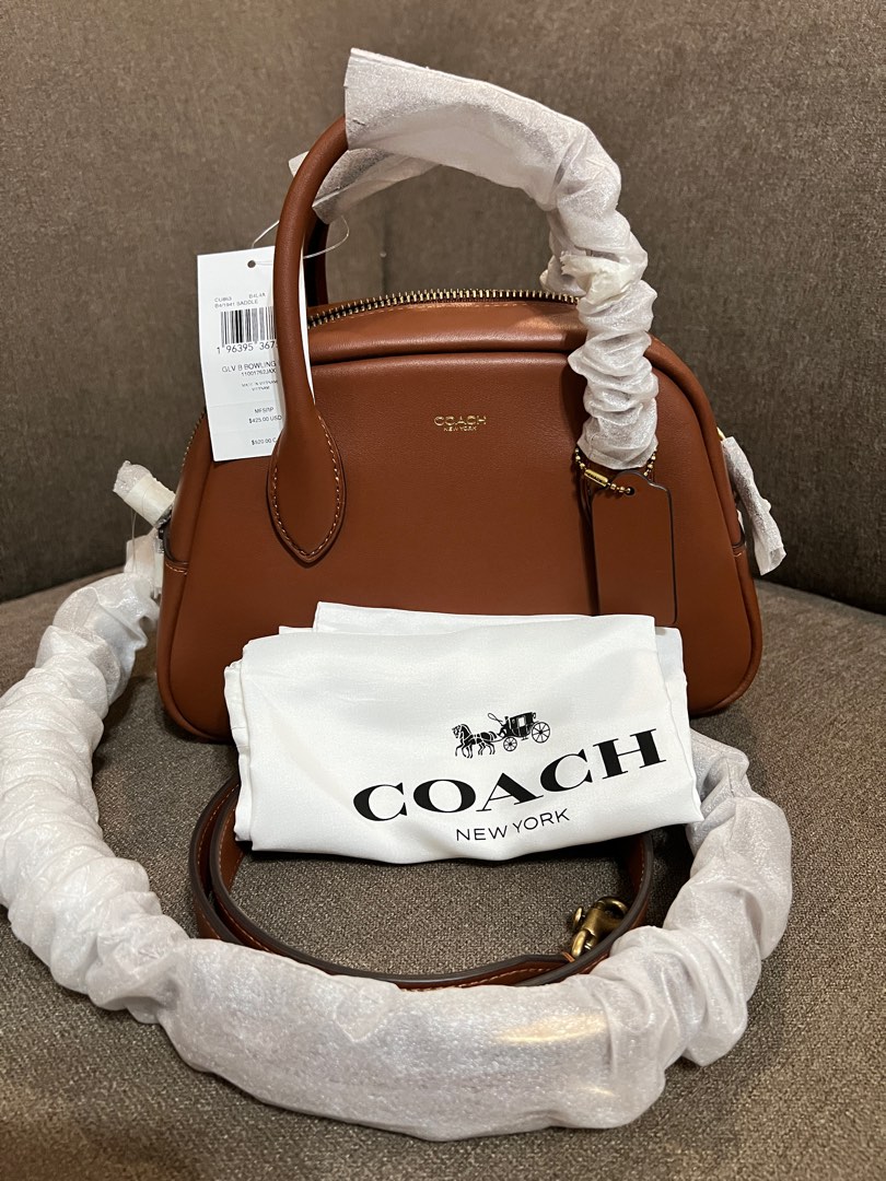 Coach Borough Bowling Bag - Saddle (Retail bag), Luxury, Bags & Wallets ...