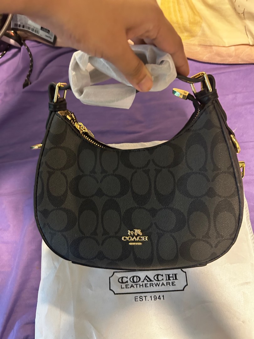 Coach Signature Mini Shoulder Bag - Brand New, Women's Fashion, Bags ...